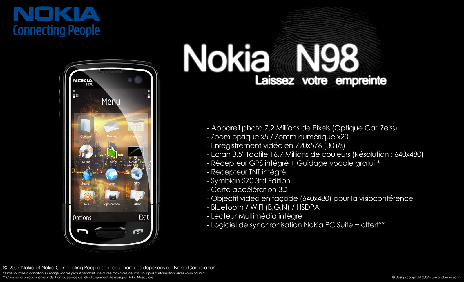 Nokia N98 concept phone is a true Apple iPhone killer