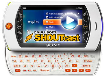 Sony Mylo 2 updated to include WMV Support, SHOUTcast, other things