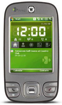 HTC P3400i PDA phone targets entry-level smartphone users