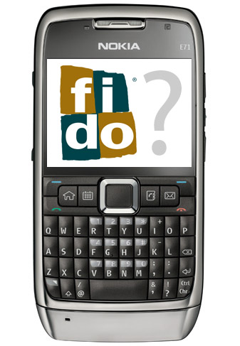 Nokia E71 coming to Fido in Canada?