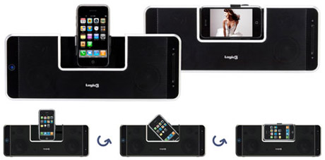 Logic3 i-Station Rotate dock speaker makes iPhone worshiping easier