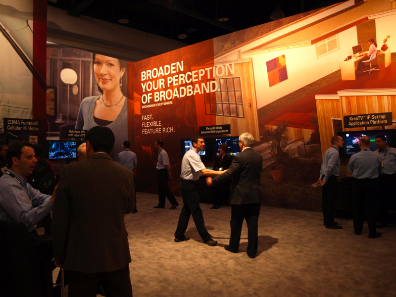 Motorola Booth Tour – CES Las Vegas 2009