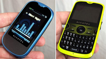 Alcatel’s OT-707 and OT-800 bring touchscreen, QWERTY to masses