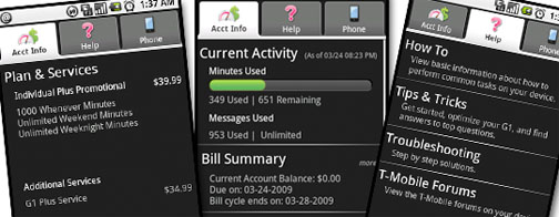 T-Mobile Launches ‘My Account’ App in Android Market