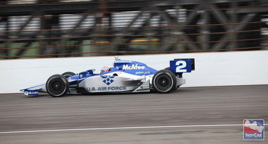 Picture of the Day: Palm Pre Advert on an IndyCar?