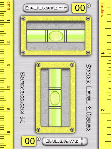 Storm Level and Ruler from Softatics for the BlackBerry Storm