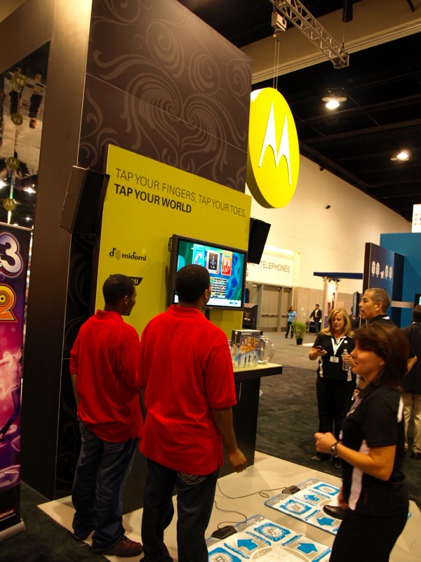 Motorola booth tour from CTIA Fall 2009