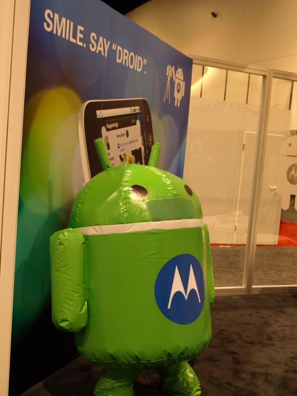 Motorola booth tour from CTIA Fall 2009
