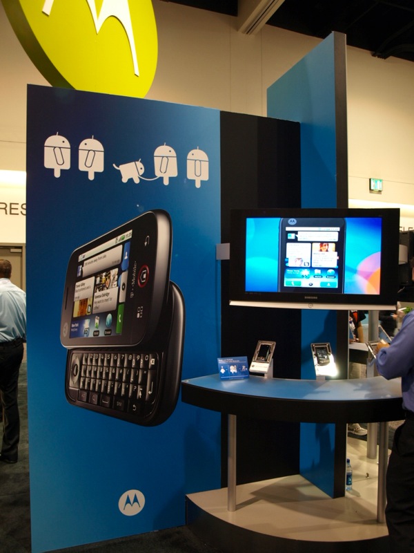 Motorola booth tour from CTIA Fall 2009