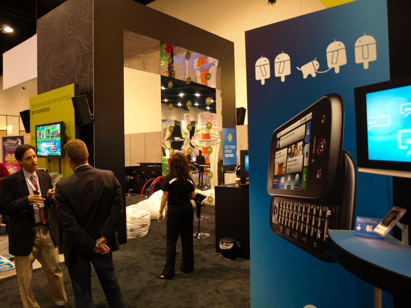 Motorola booth tour from CTIA Fall 2009
