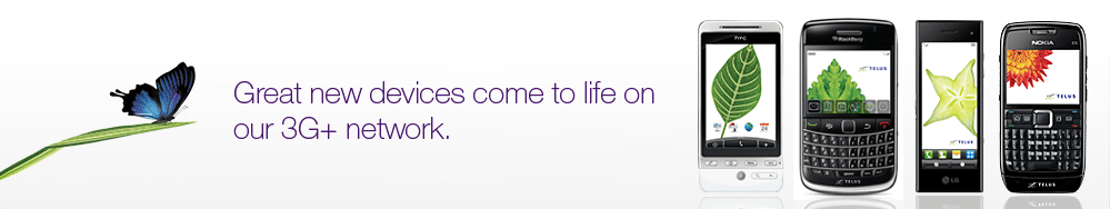 TELUS HSPA Network Goes Live, Here are the Phones and Plans