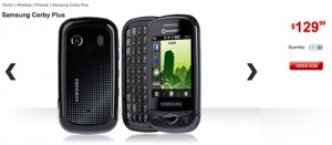 Pay-As-You-Go Samsung Corby Plus Arrives on Rogers
