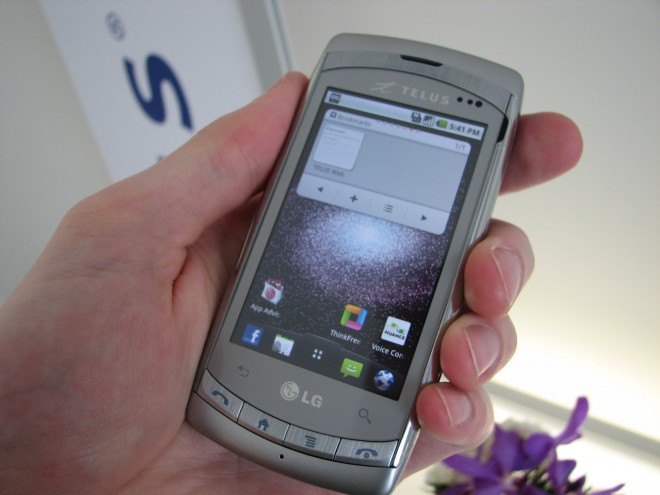 LG Shine Plus Launched on Telus