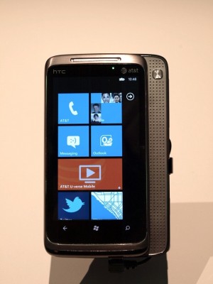 Hands-on: HTC Surround Windows Phone 7 handset – Dolby surround sound ...