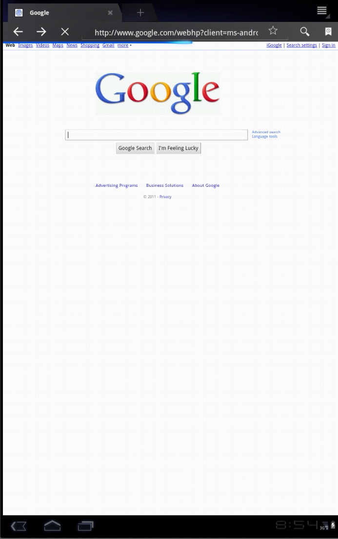 Google Android 3 0 Honeycomb Preview