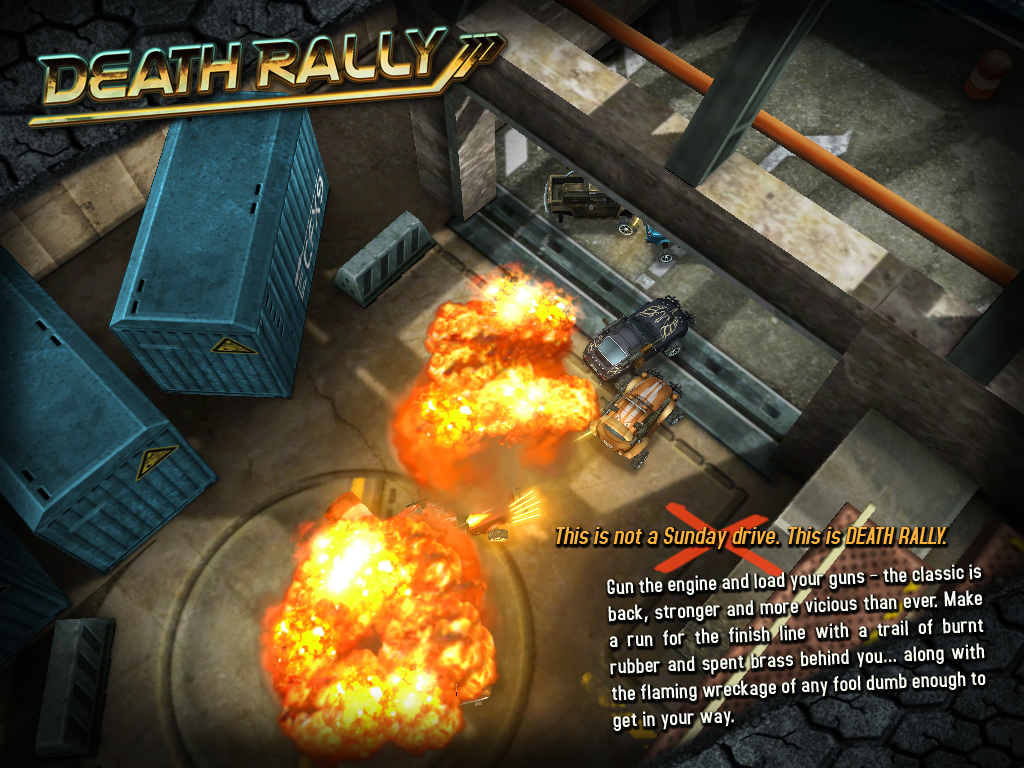 PC Classic Death Rally Releases on the iPhone & iPad; Price Dropped to ...