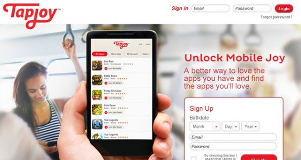 Tapjoy gets a whole new site, launches personal app marketplace