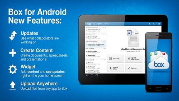 Box Android app updates brings new widgets, more flexibility