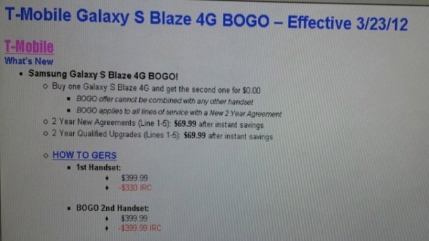 Costco’s Samsung Galaxy S Blaze 4G BOGO deal offers two devices for 70 ...